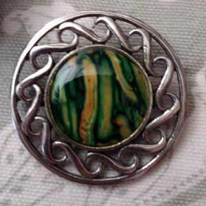 Heathergems | Jewelry | Celtic Swirl Brooch | Poshmark